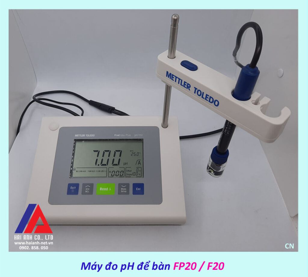 Máy đo pH để bàn METTLER TOLEDO FiveEasy F20 - Công ty TNHH Thiết bị ...